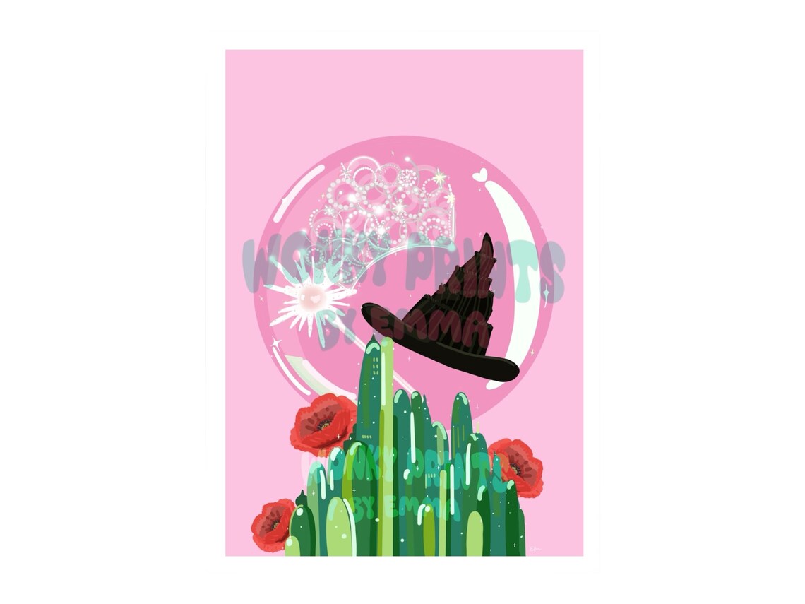 Wicked Inspired Art Print (digital) - Etsy
