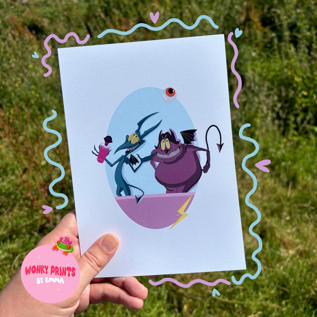 Pain and Panic, From Disneys hercules A5 Print - Etsy