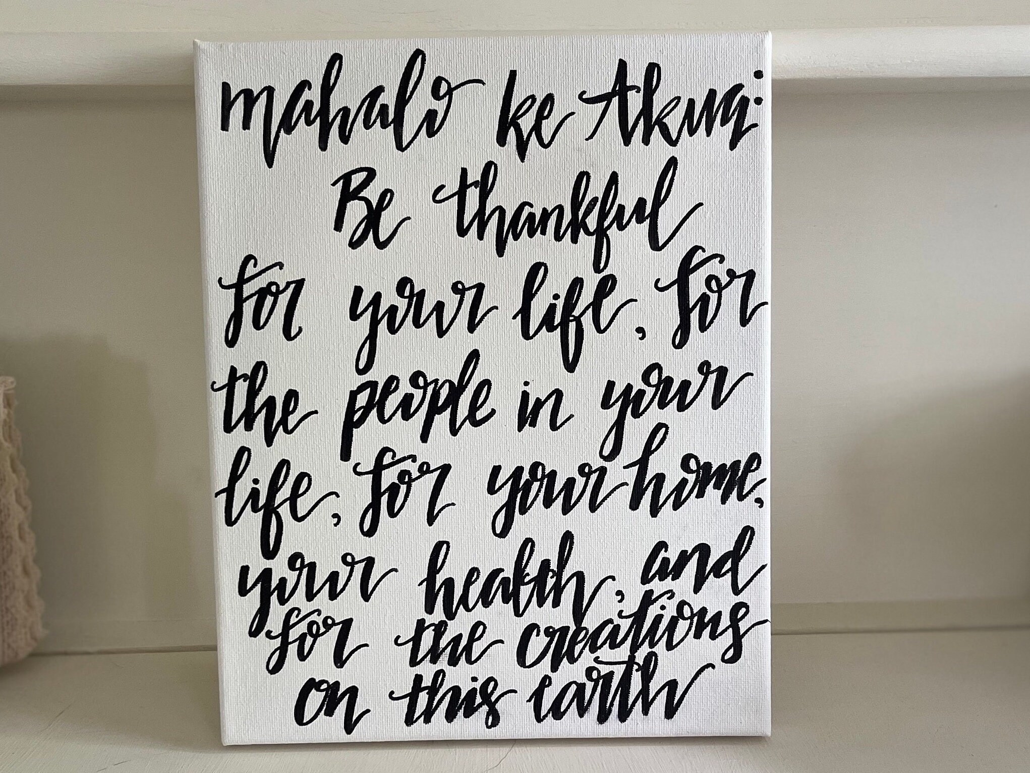 Custom Canvas Quote Sign Personalized Canvas Quote Sign Custom Canvas ...