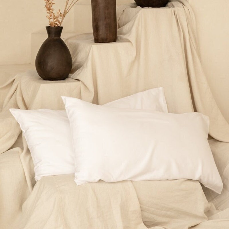 Bamboo Silk Pillowcases - Etsy
