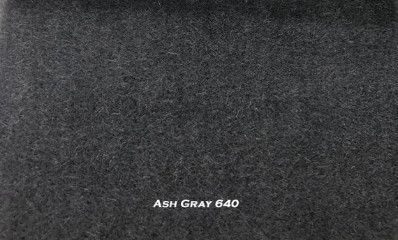 Dutch Mohair Velvet Upholstery Fabric Ash Gray 640 by the | Etsy