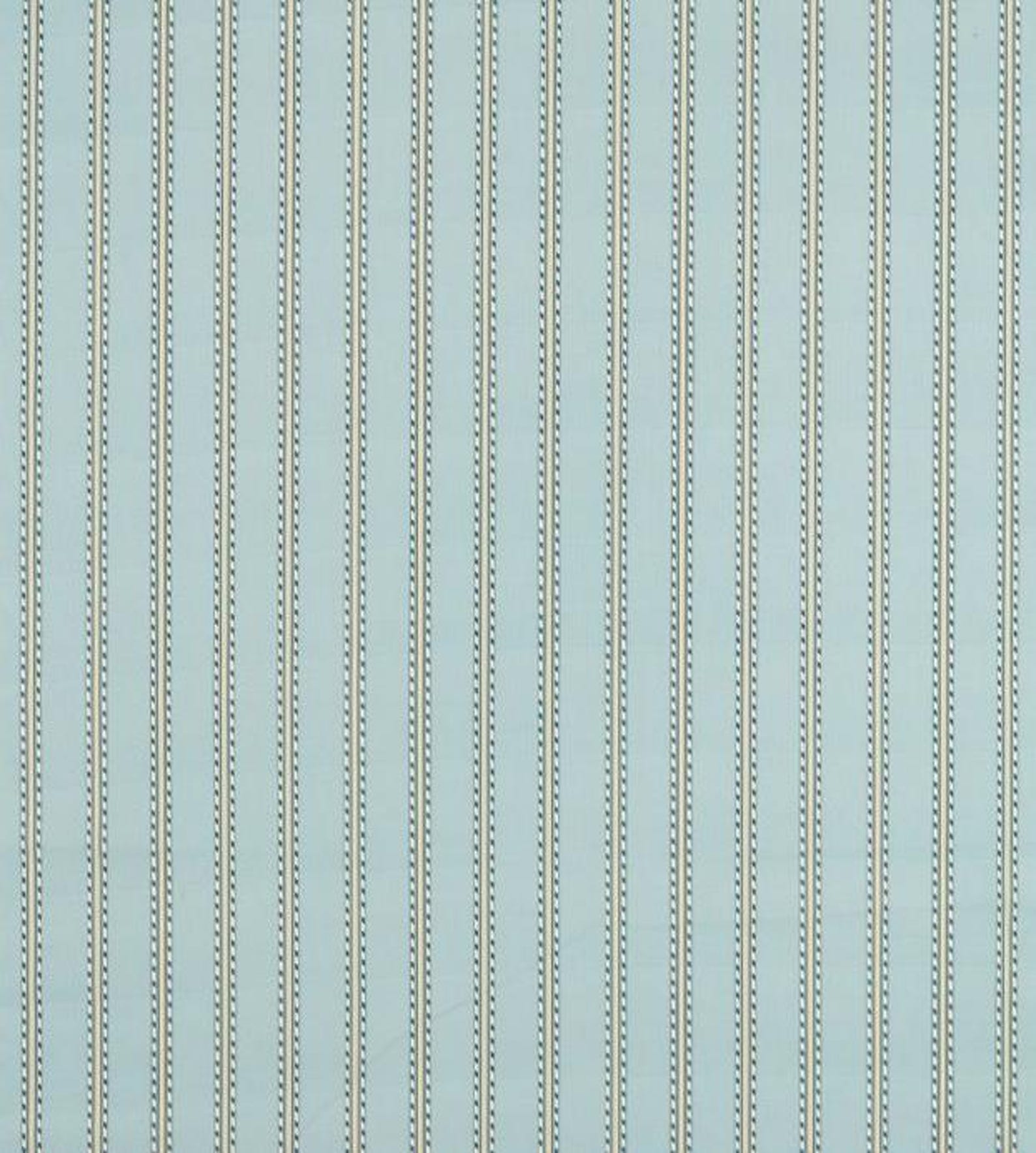 4.375 Yds Morris & Co Holland Park Stripe Mineral Blue Outdoor ...