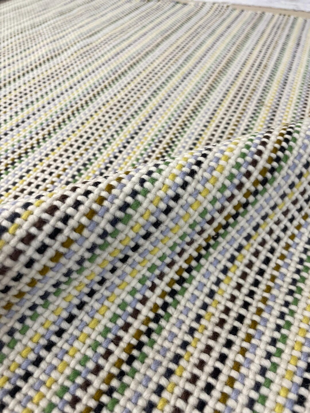 7/8th Yard Maharam Chroma by Hella Jongerius in Ivory - Heavy Woven ...