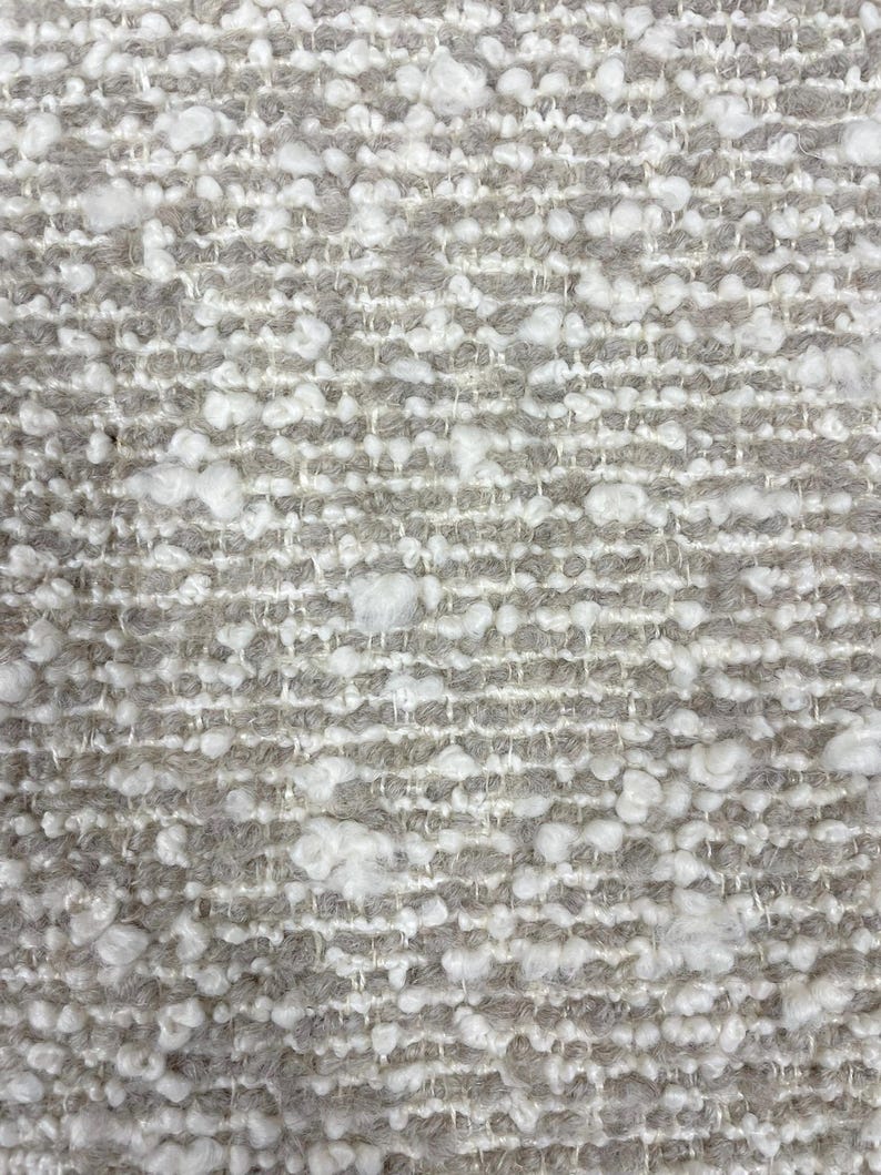 1.5 Yards Romo/kirkby Designs Foam FR Stone Bouclé Weave Upholstery ...