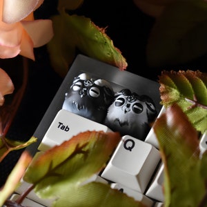 Satanic Cute Goat Resin Keycap for Mechanical Keyboards With Cherry Mx ...