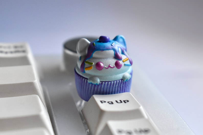 Cat Keycap Cupcake Keycap Food Keycap Custom Keycap - Etsy