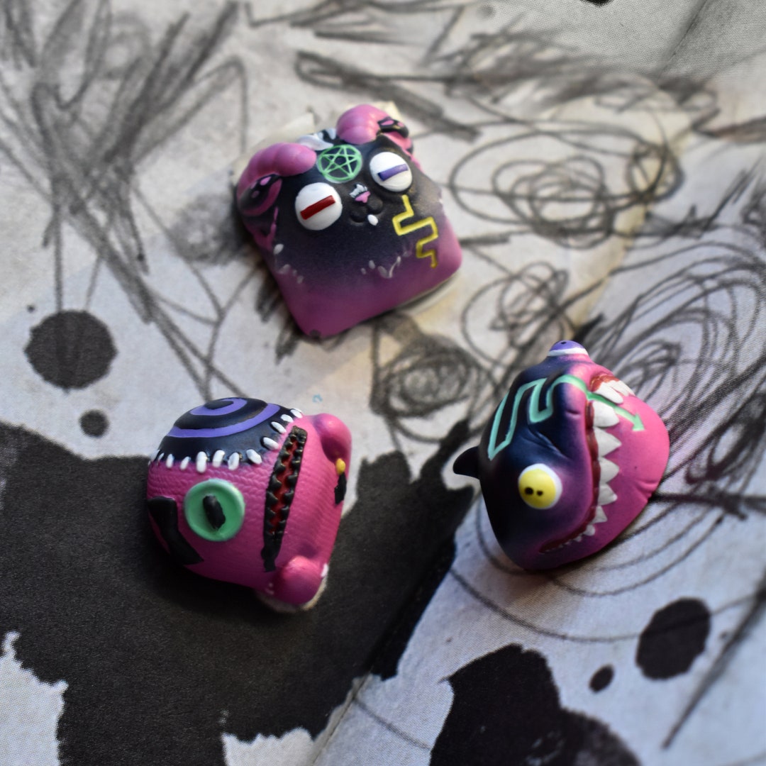 Custom Artisan Keycap Made by Commission - Piterkiwi - Etsy