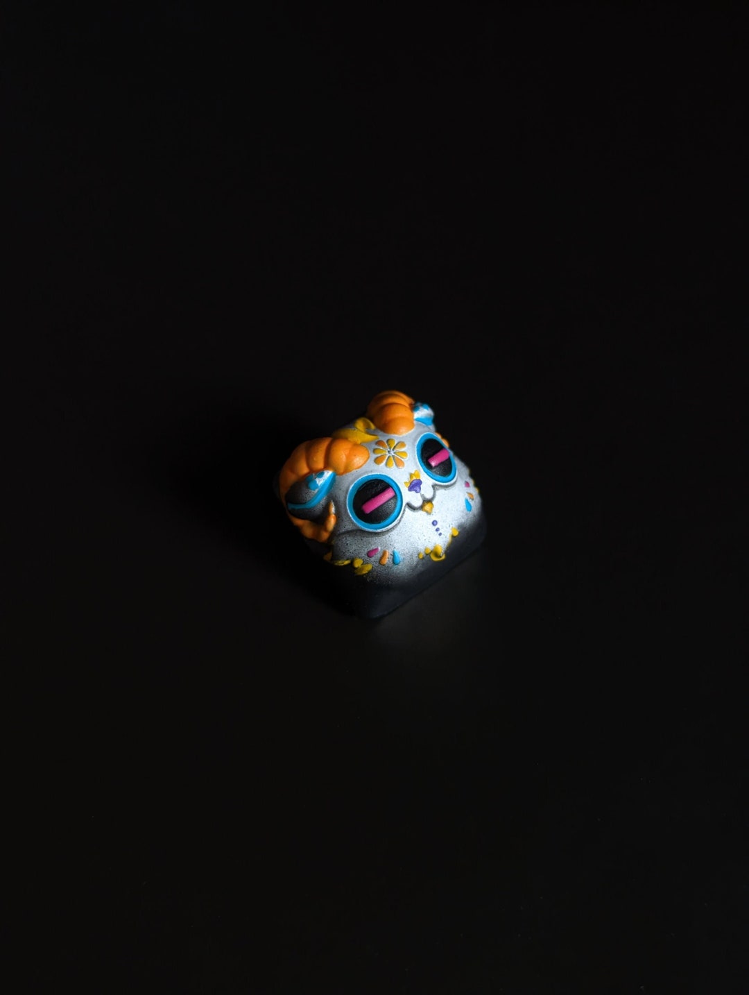 GMK Mictlán Beelzebeth, Satanic Cute Goat Resin Keycap for Mechanical ...