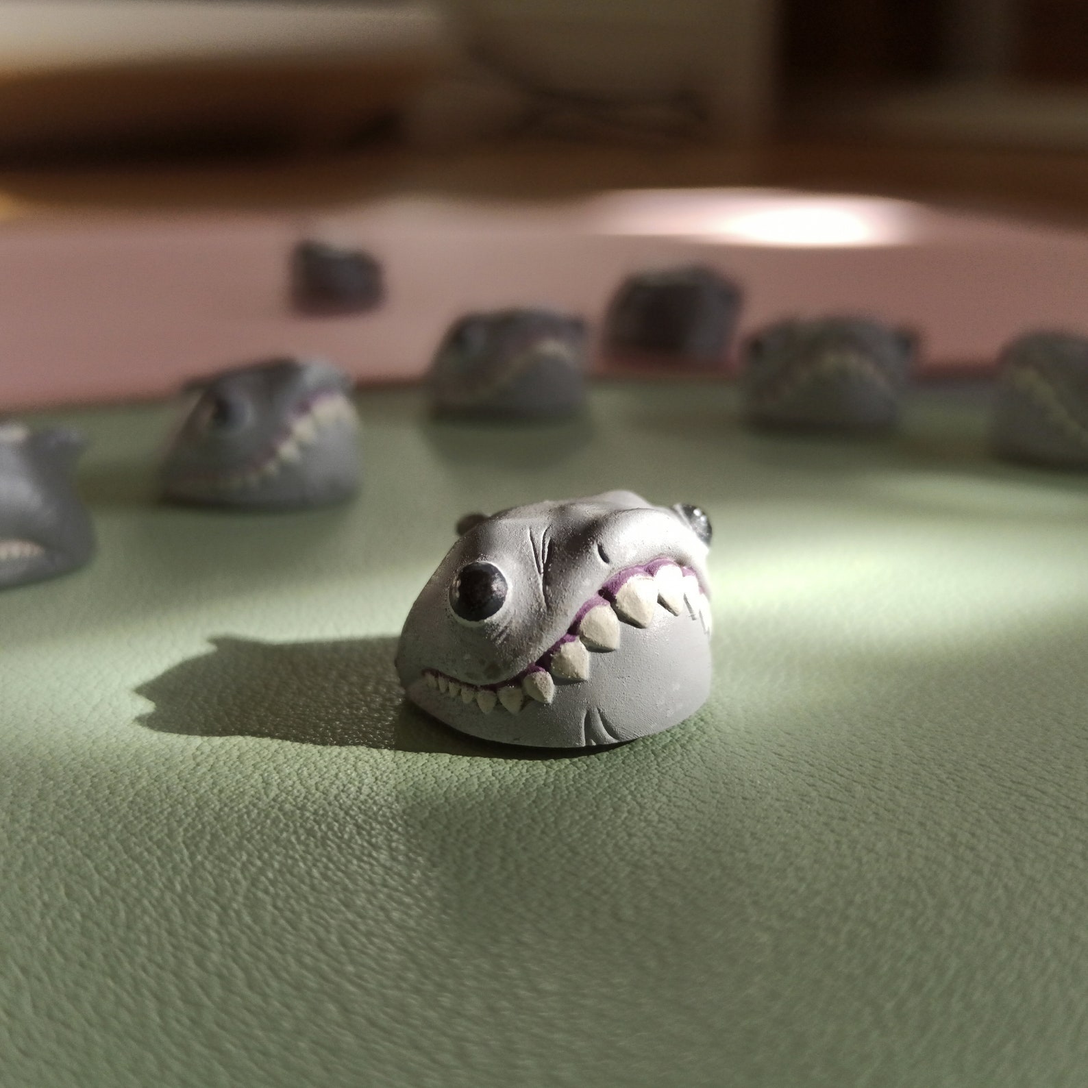 Shark Keycap, Cute Shark Keycap, Animal Keycap, Custom Keycap, Artisan ...