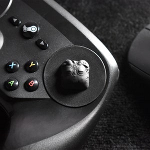 Matte Black Beelzebeth, Satanic Cute Goat Resin Keycap for Mechanical ...