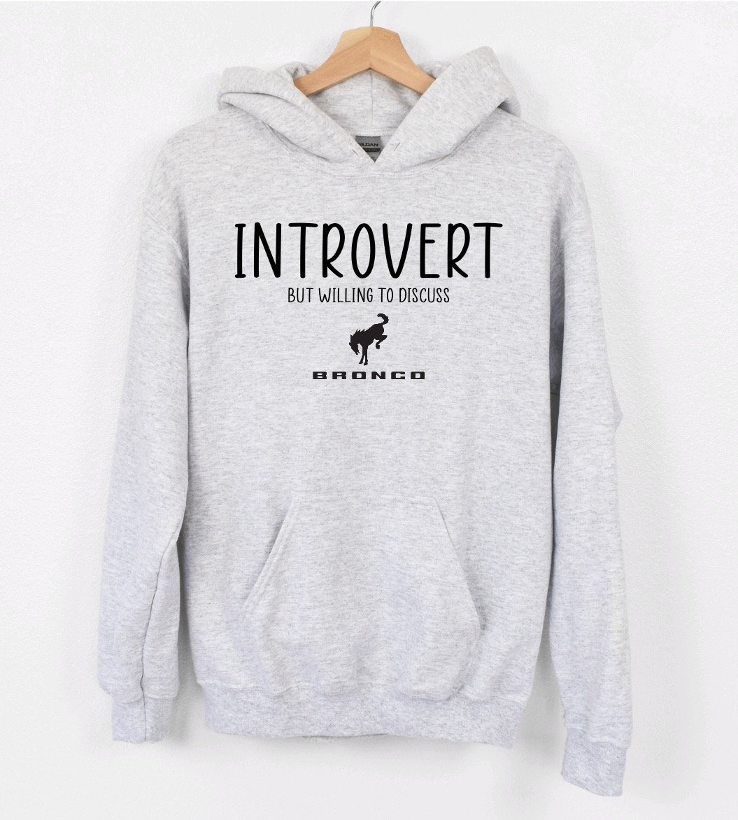 Bronco Introvert Hoodie - Etsy