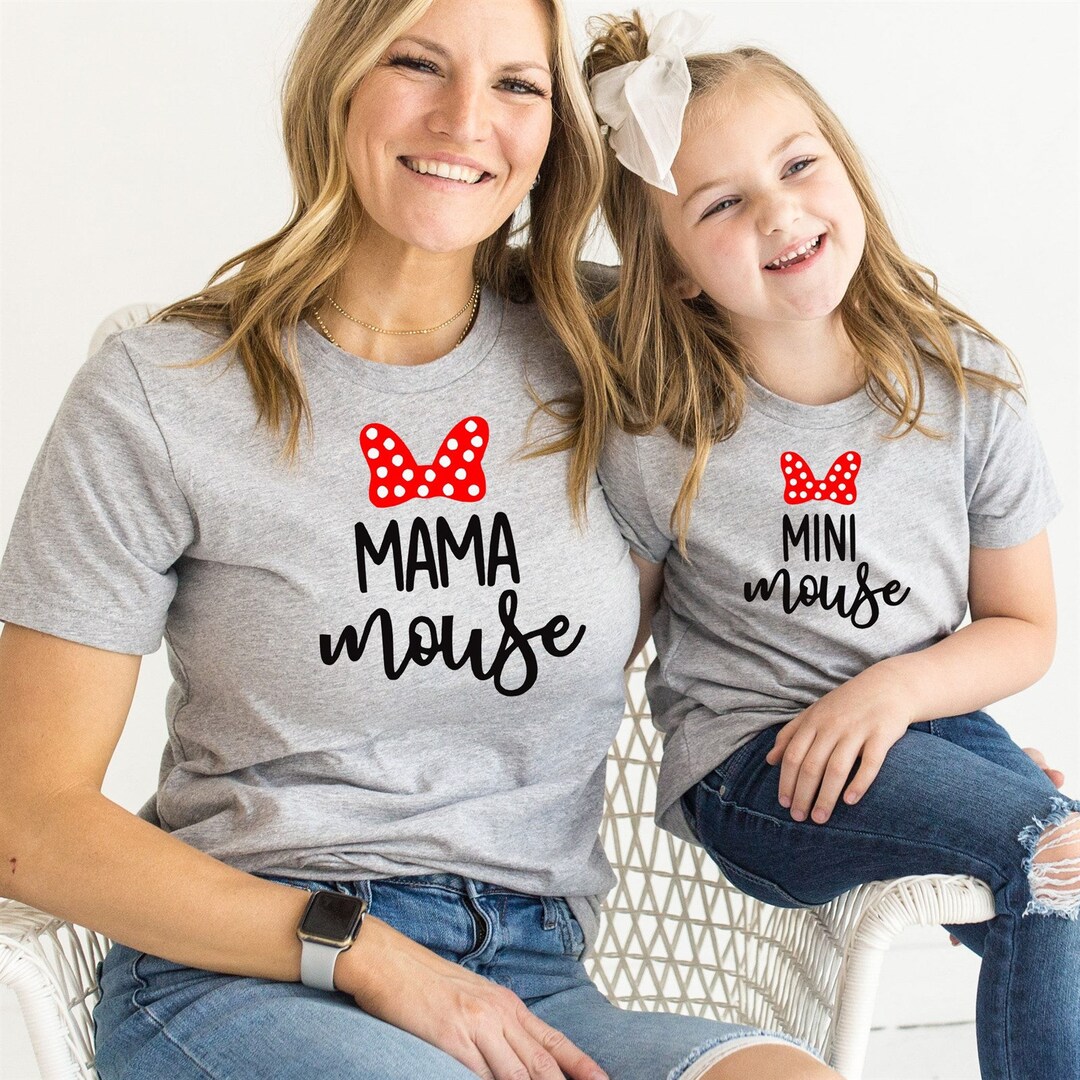 Mama Mouse and Minnie Mouse Shirt | Disney Vacation Shirt | Magic ...