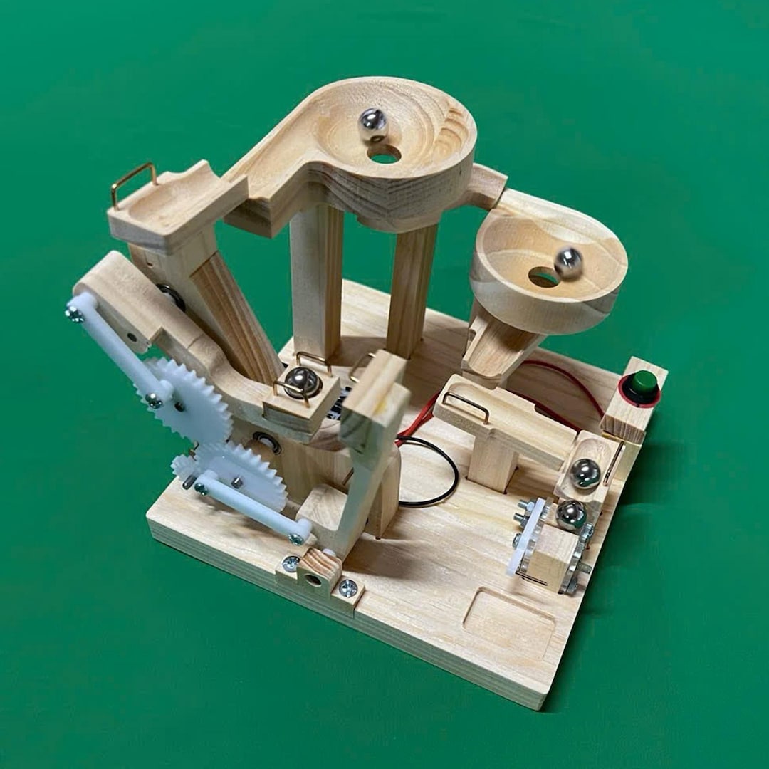 Perpetual Motion Marble Kit Device Machine Marble Run Trace Machine ...