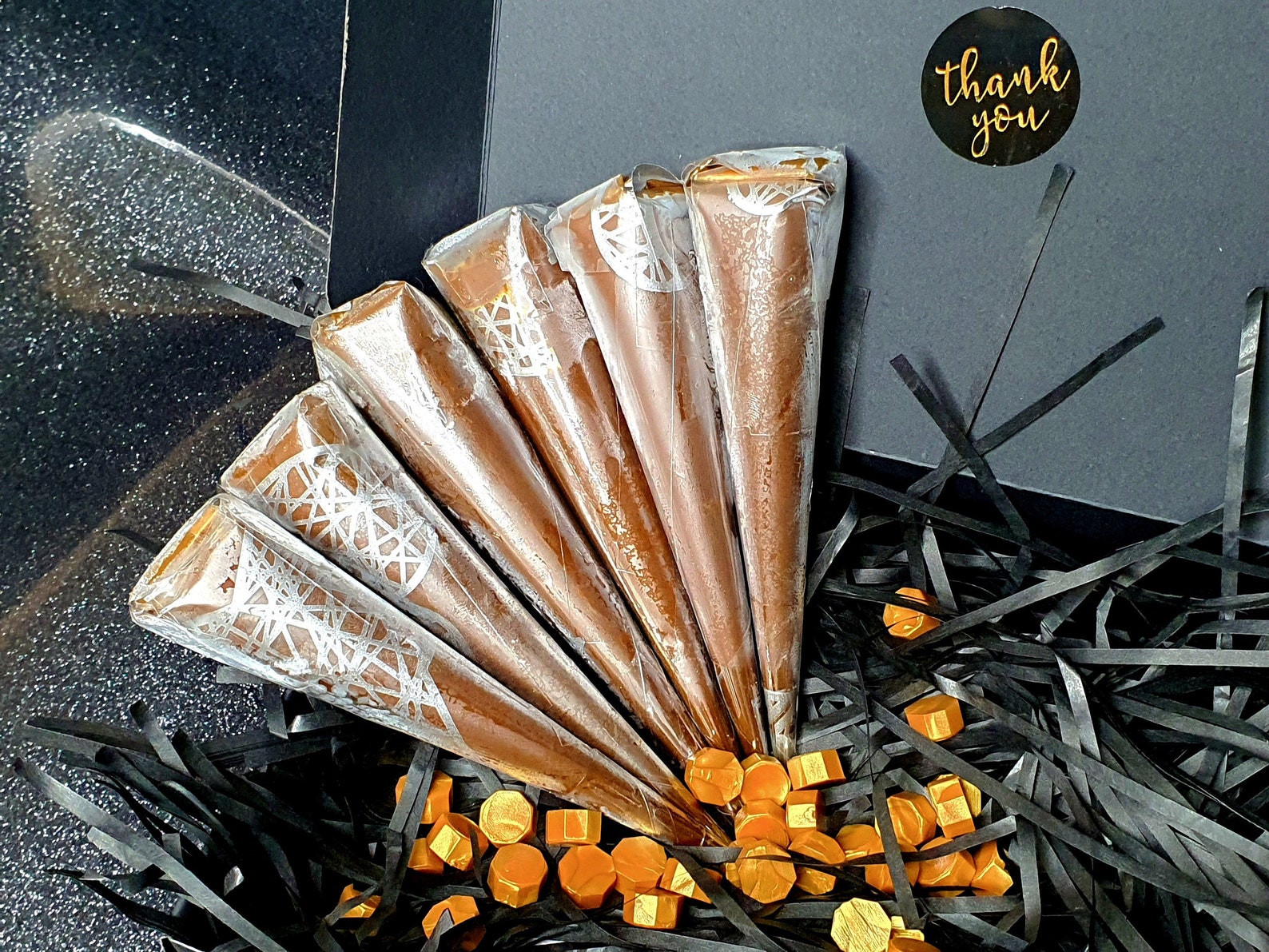 6 Handmade Mehndi Cones 100% Natural | Etsy