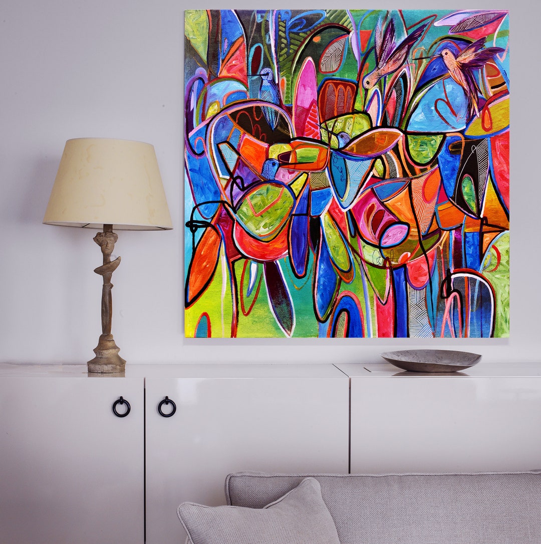 Abstract Painting, Original Painting, Modern Interior Decoration ...