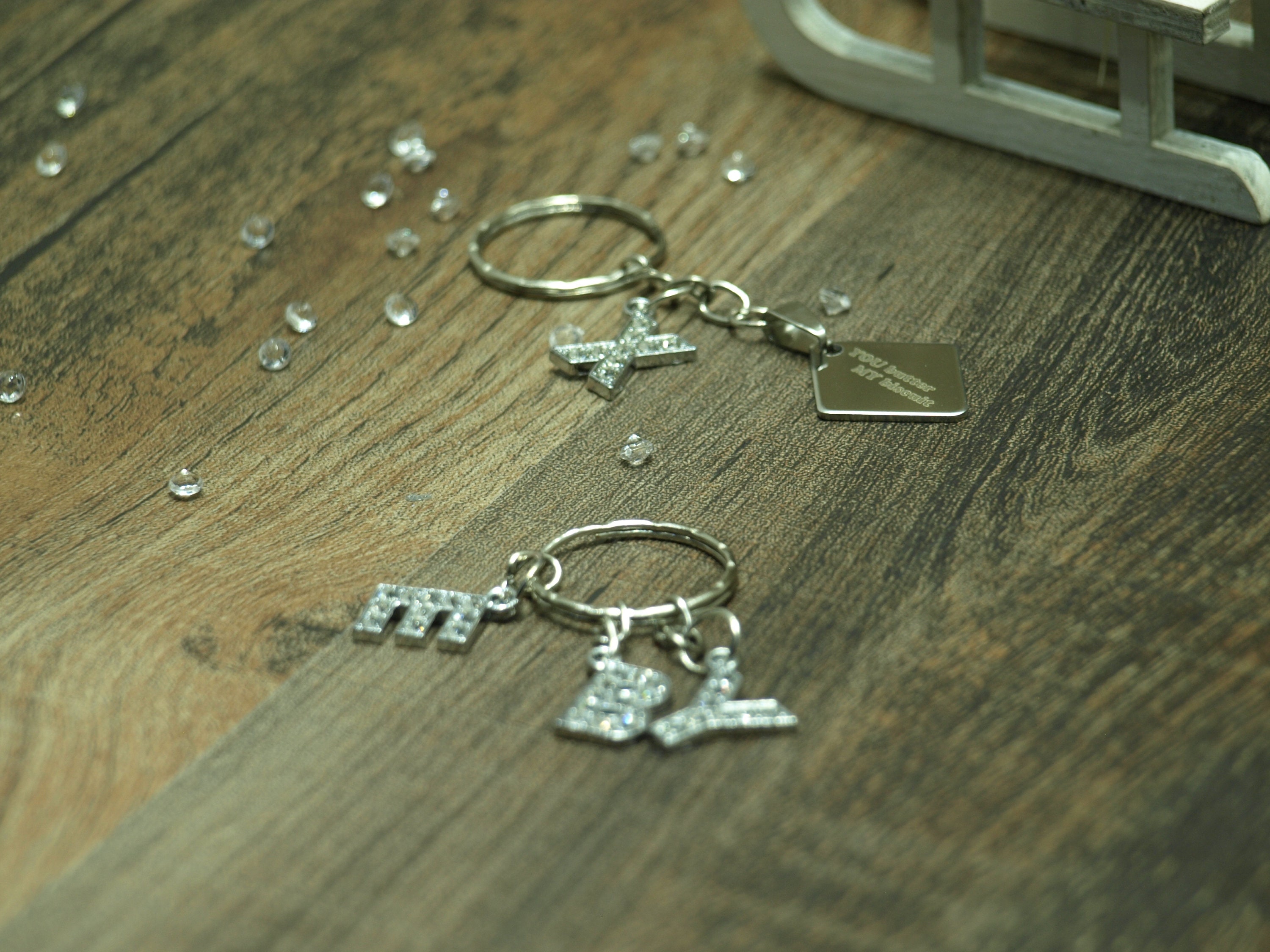 Personalised Diamond Tag With Any Logo Name Text Many - Etsy UK