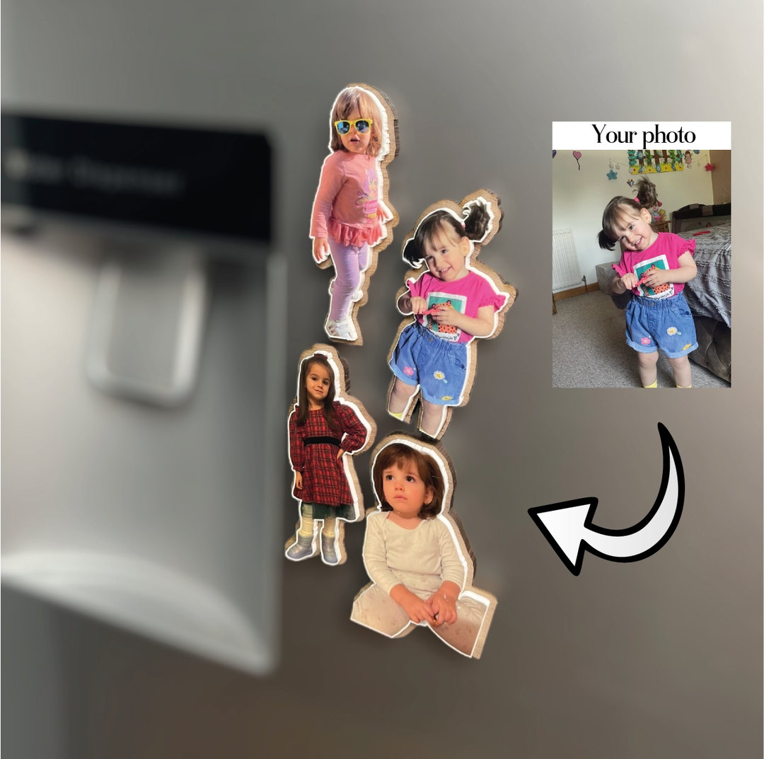 Personalised Fridge Magnet | Custom Shape Magnet | Unique Fridge Decor ...