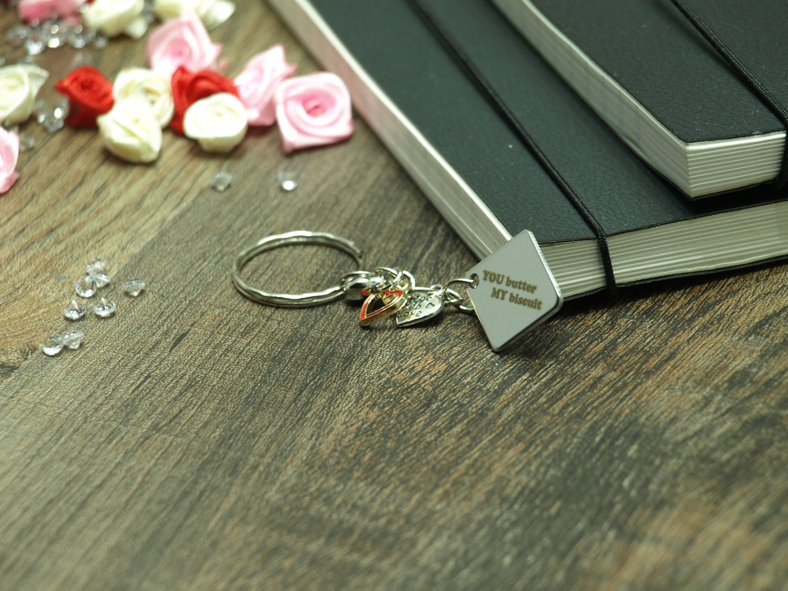 Personalised Diamond Tag With Any Logo Name Text Many - Etsy UK