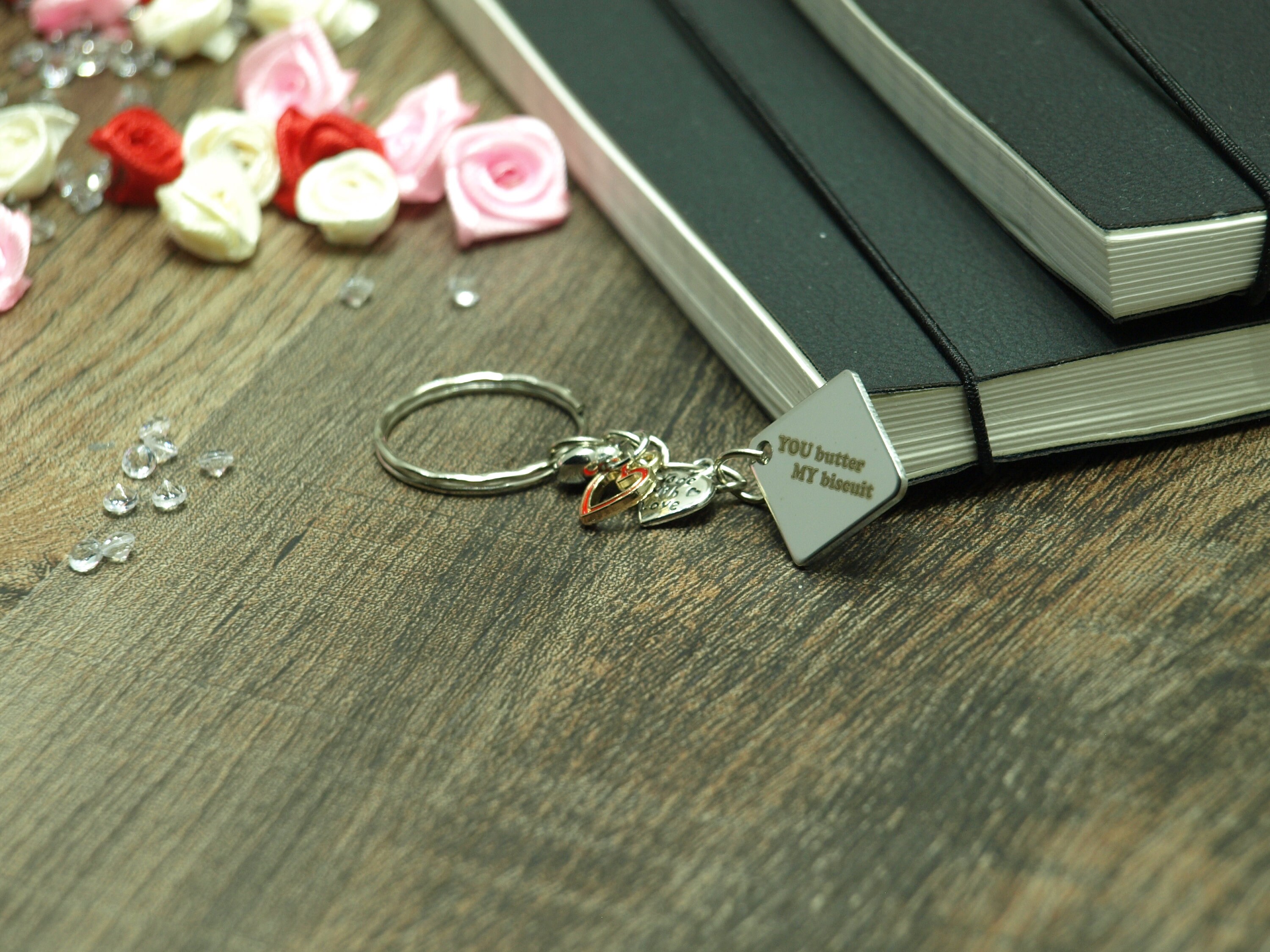 Personalised Diamond tag with any logo name text many | Etsy