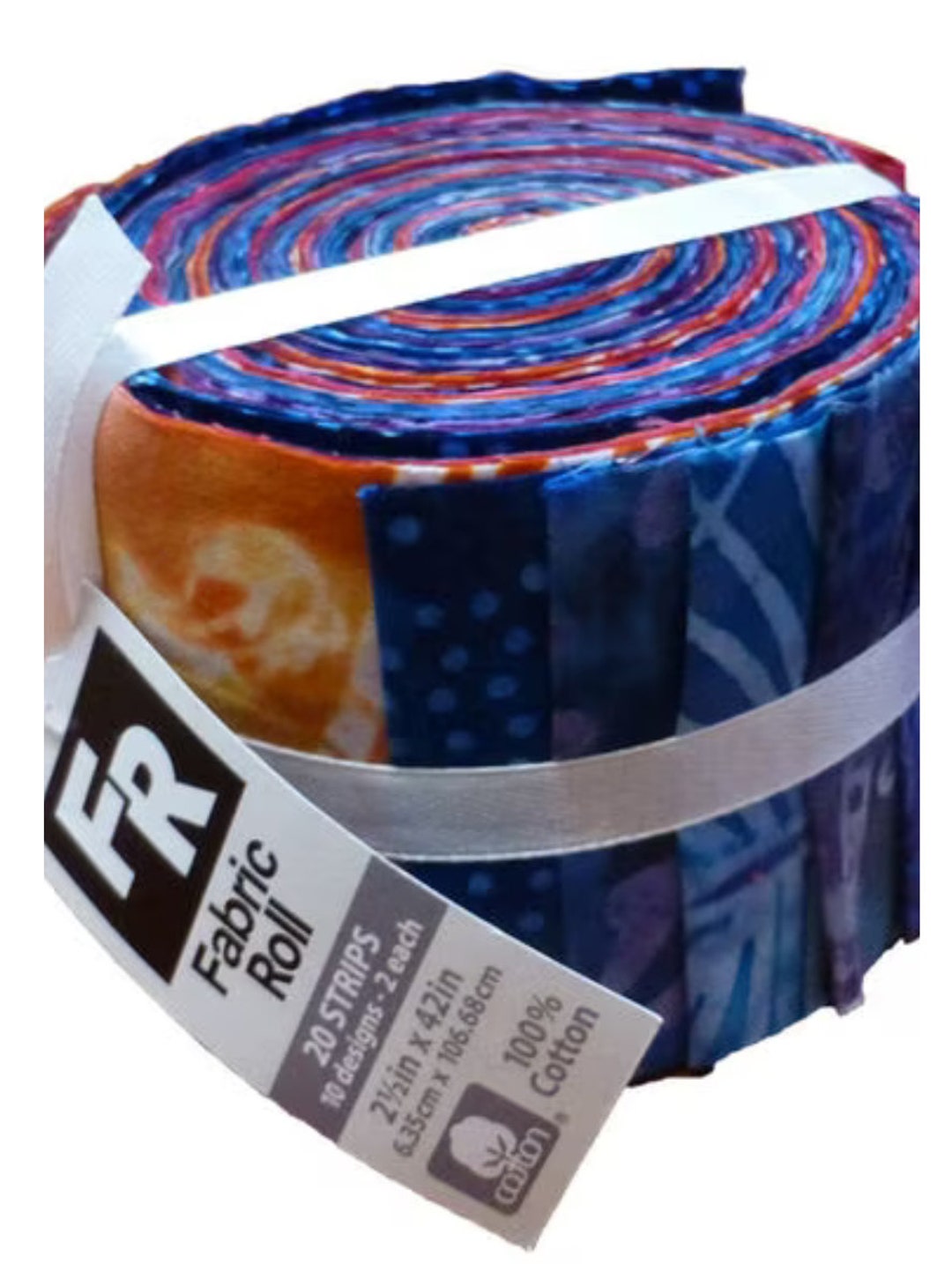 Jelly Roll, Fabric Roll, Batik Jelly Roll, Batik Fabric Roll, Pre-cut ...