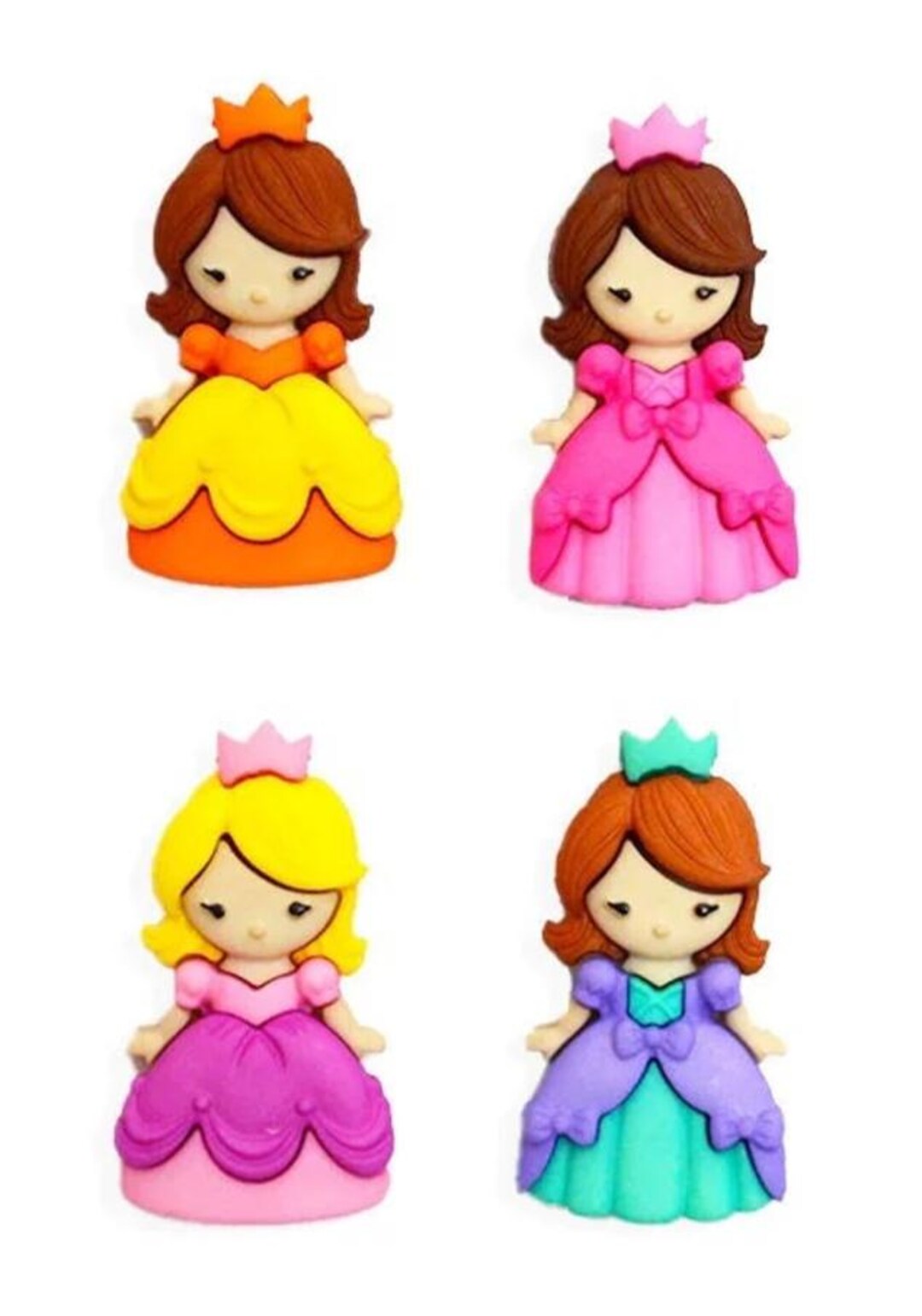 Disney Belle of the Ball Buttons, Princess Buttons Novelty Buttons ...