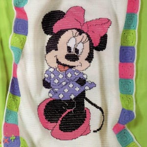Crochet Blanket, Crochet Mickey and Minnie Blanket Pattern,graph ...