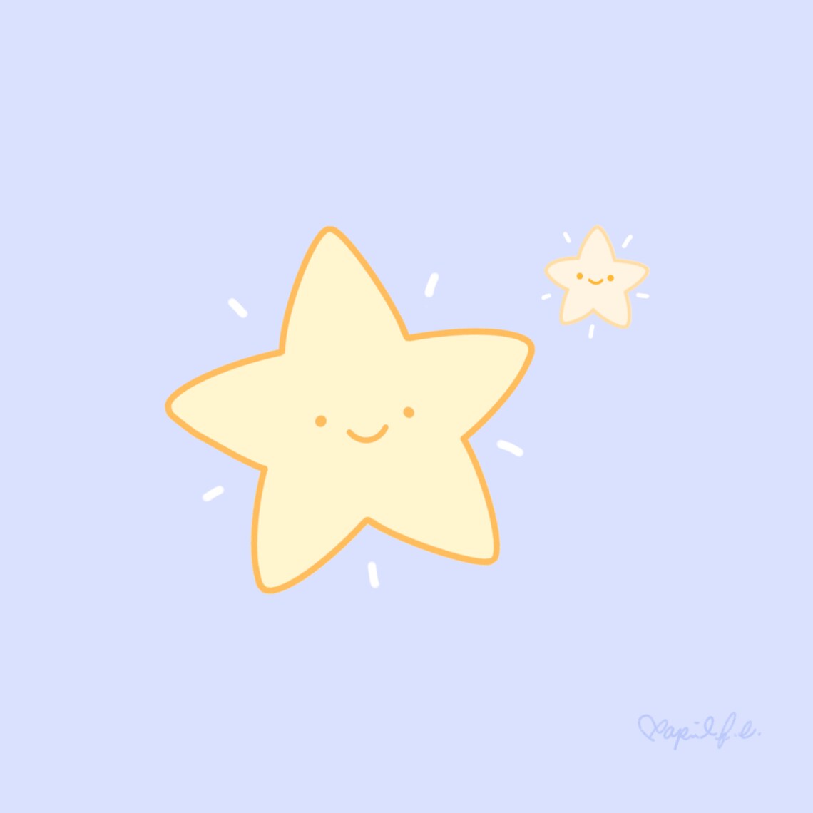 Twinkle and Little Star Cute 5x5 Square Art Print. Wall | Etsy