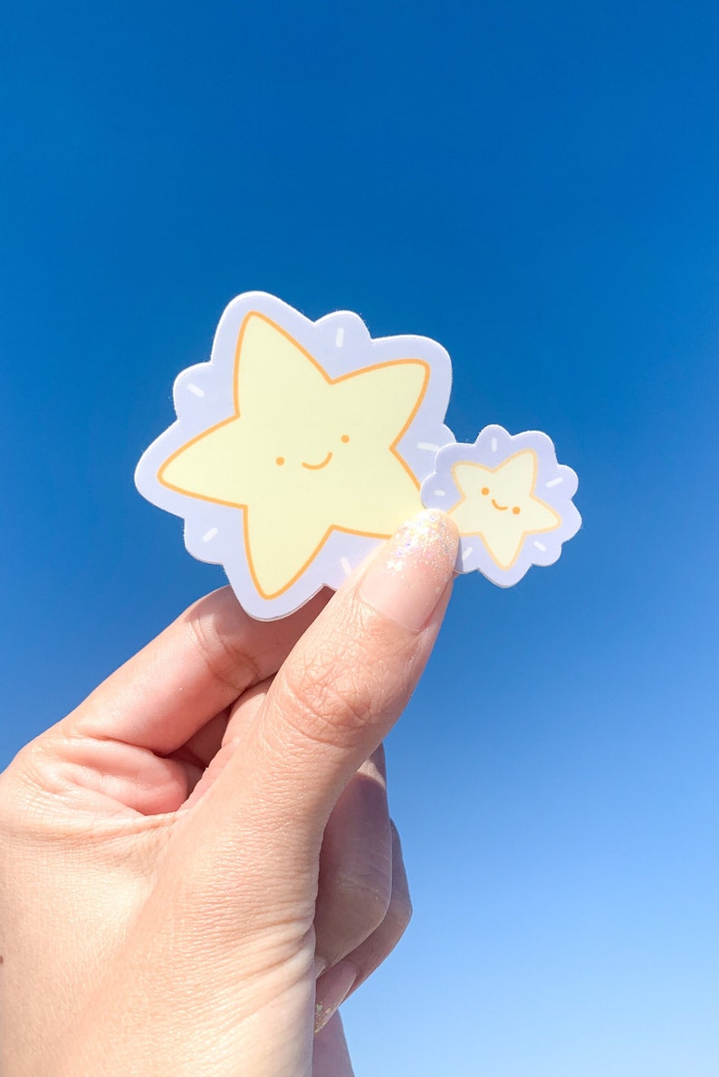 Twinkle & Little Star Sticker Set - Etsy