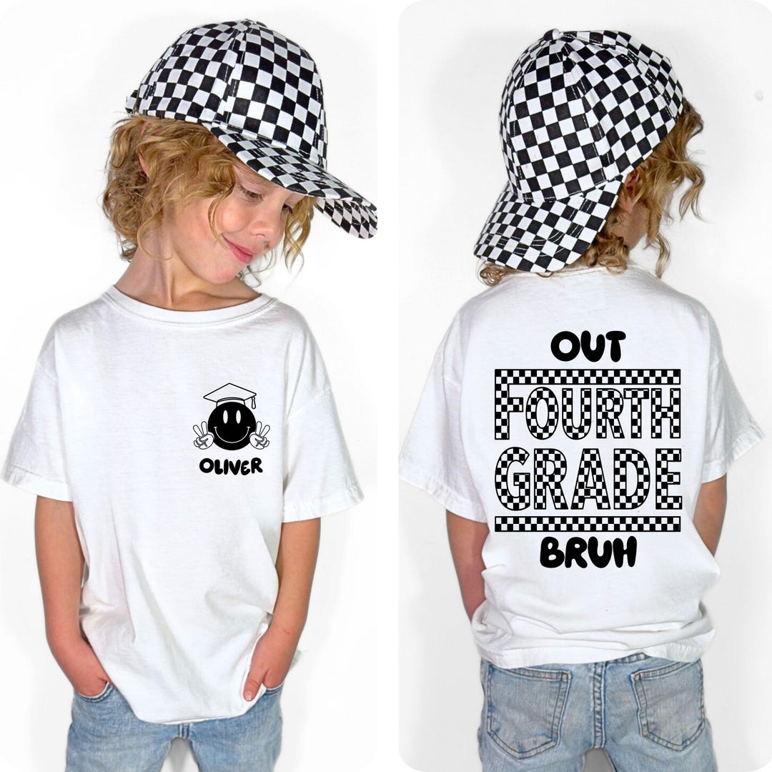 4th Grade Graduation Shirt, Last Day of School Tee Toddler T-shirt ...