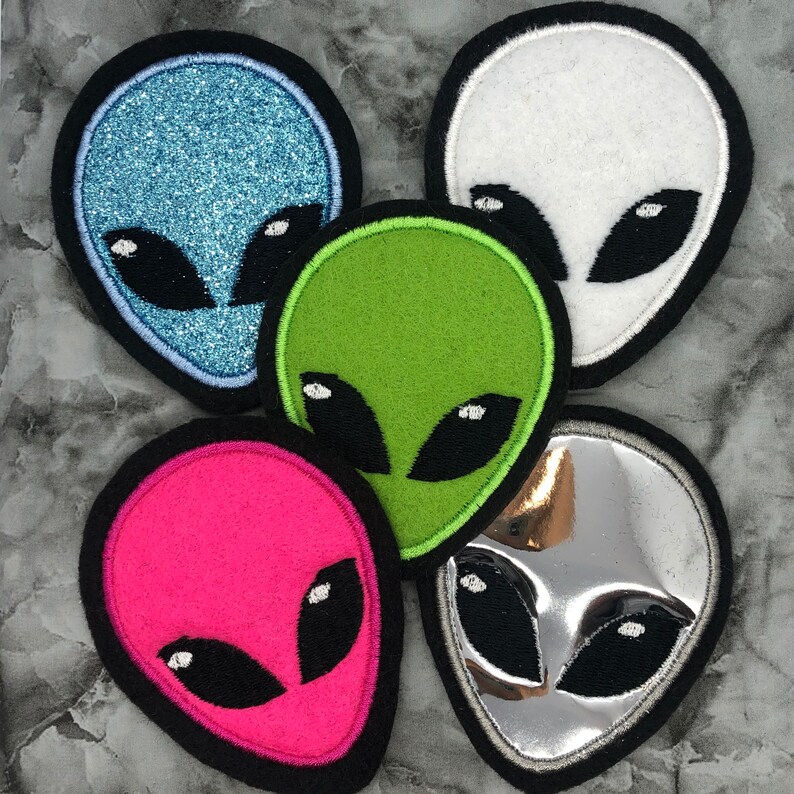 Alien Head Embroidery Design Tattoo Embroidery Patch | Etsy