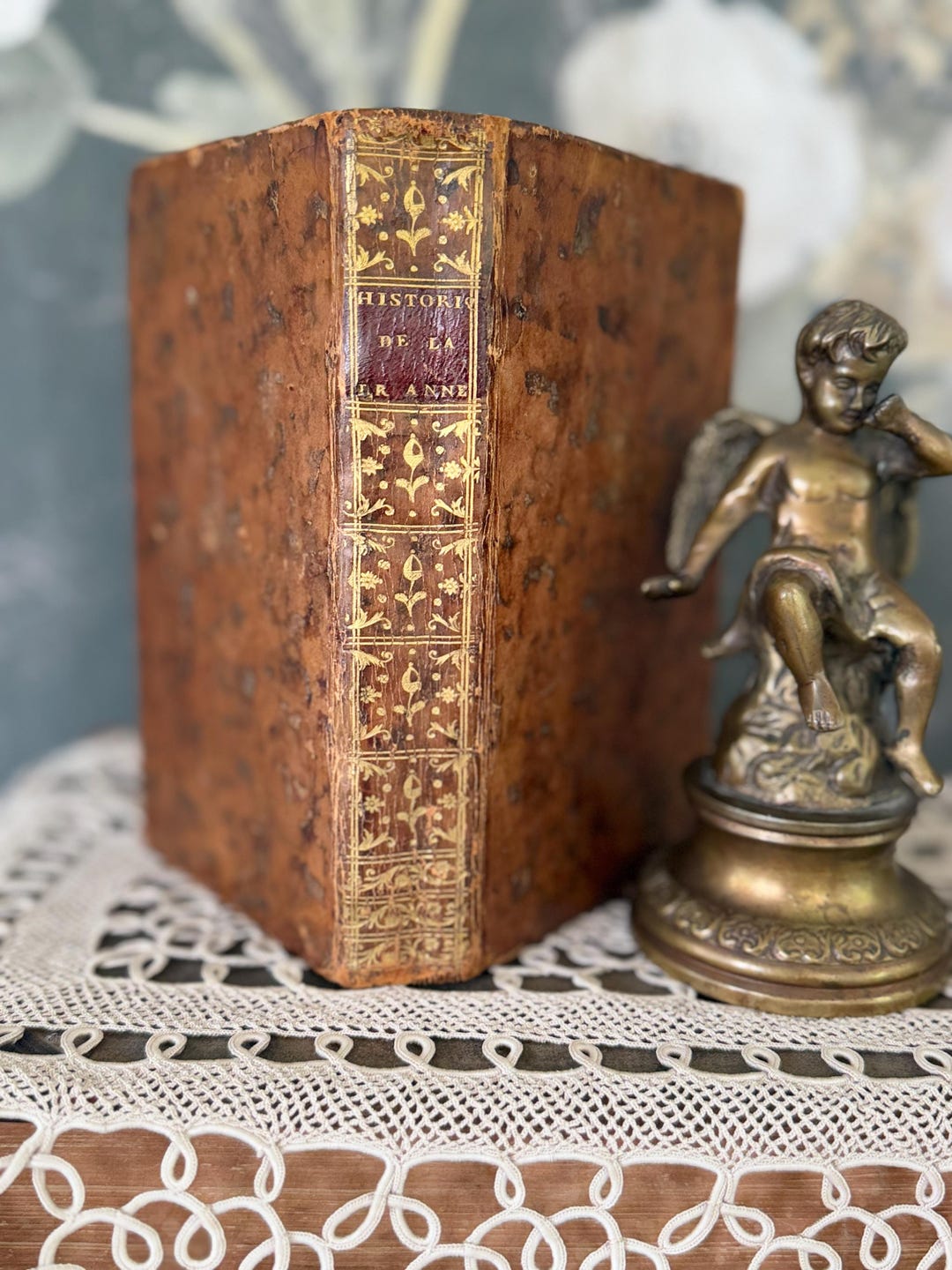 1765 Queen Anne History Book: Jonathan Swift Translation, Tree Calf ...