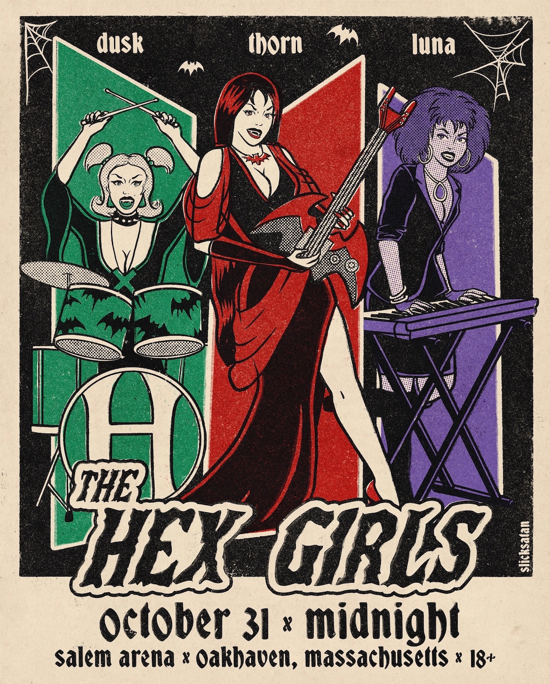 Hex Girls - Print - Etsy