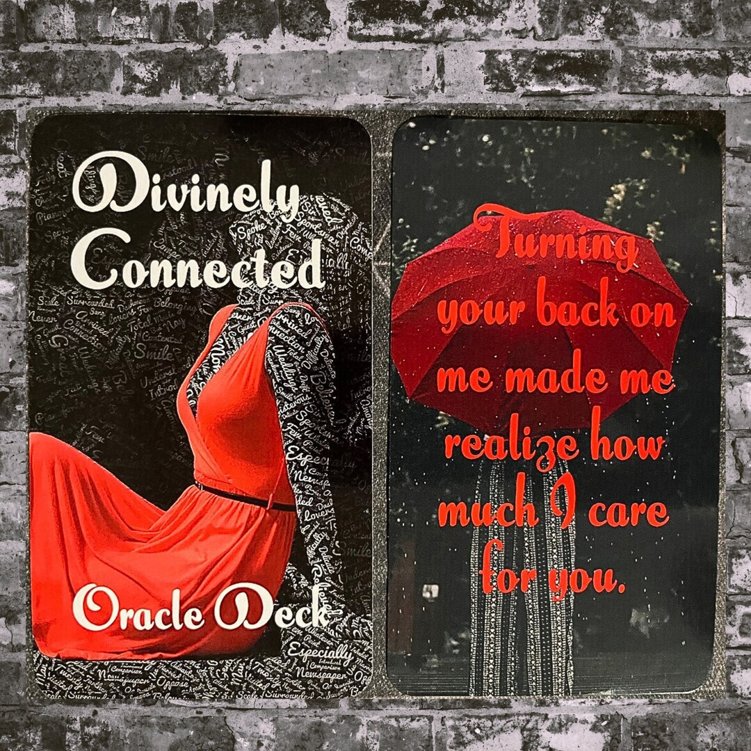 Divinely Connected Twin Flame Oracle Deck 54 Cards - Etsy