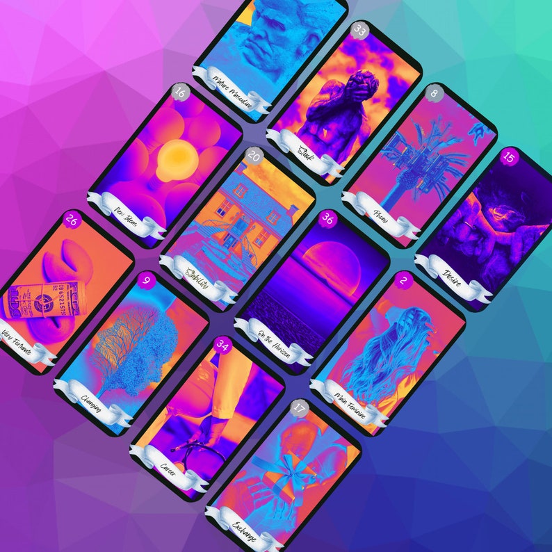 New Age Kipper Deck 40 Cards - Choose Your Card Finish - Etsy