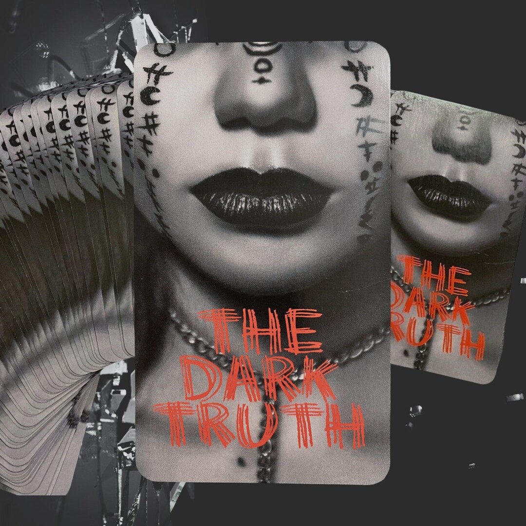 The Dark Truth - Shadow Side Oracle Deck - Youtube Reviewed - Etsy