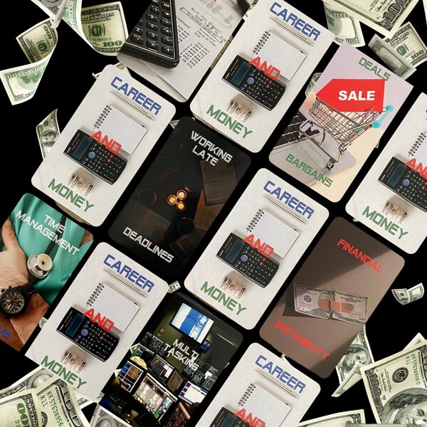 Money Oracle Cards - Etsy