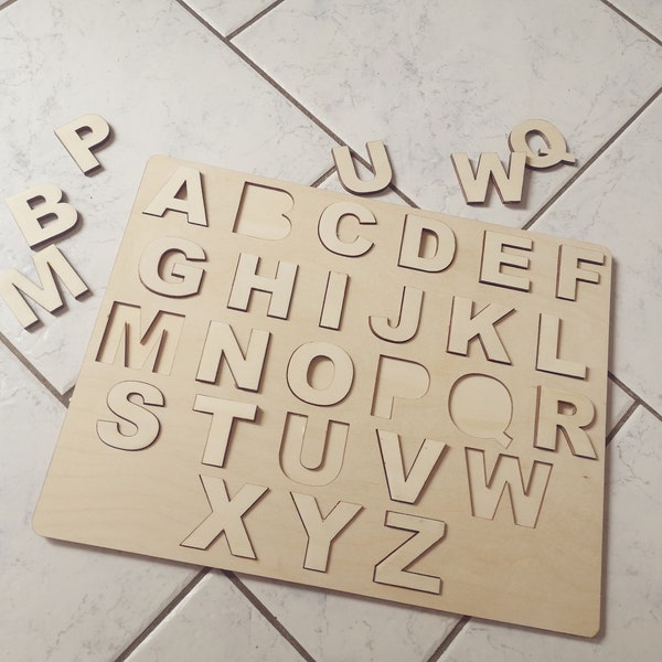 French Alphabet Puzzle - Etsy