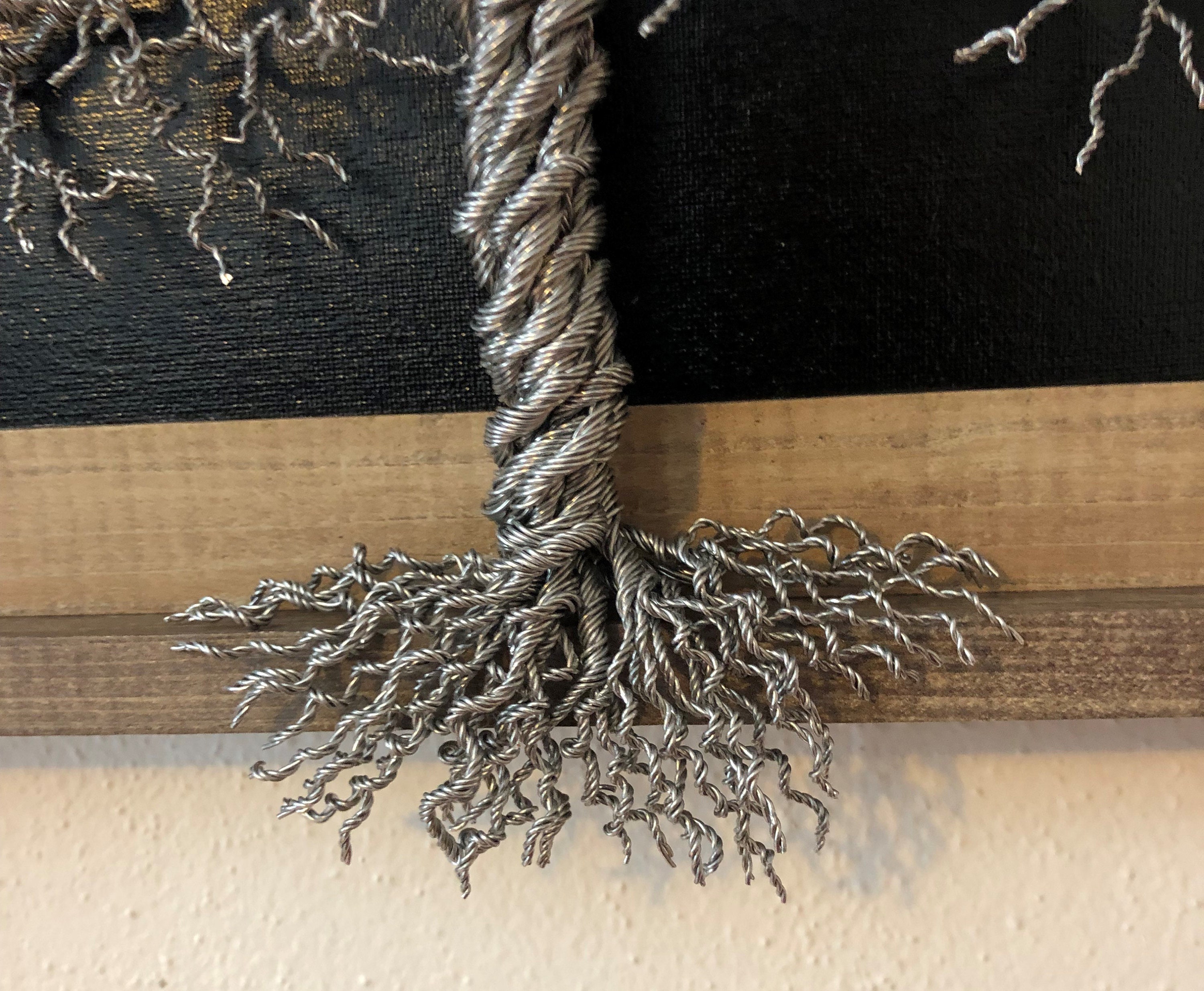 Aluminum Wire Tree in Frame. - Etsy