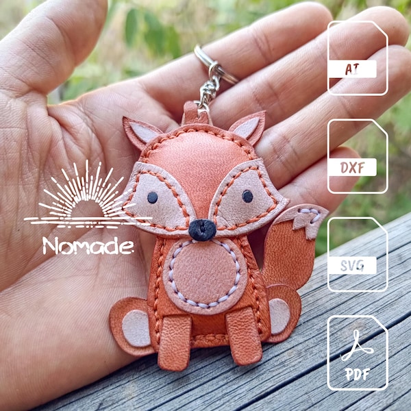 Stuff Fox Keychain - Etsy