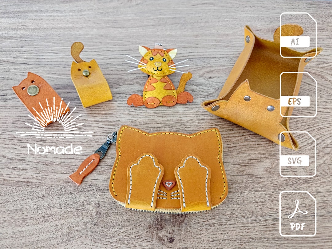 Cat 4 Projects Pack Coin Purse Bag Charm Tray Cable - Etsy