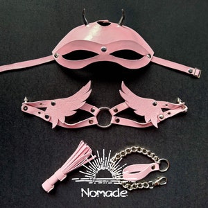 BDSM Teddy Bear Accessory Leather Patterns Pack (mask & Restraints) - Etsy