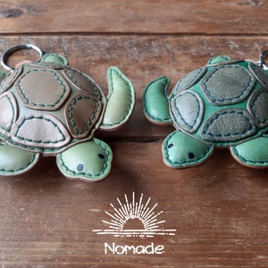 Turtle Bag Charm Pattern | Leathercraft Pattern & Tutorial | PDF Ai DXF ...