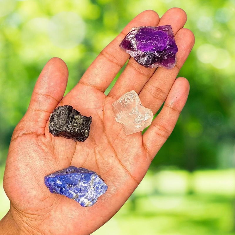 Amethyst Clear Rough - Etsy