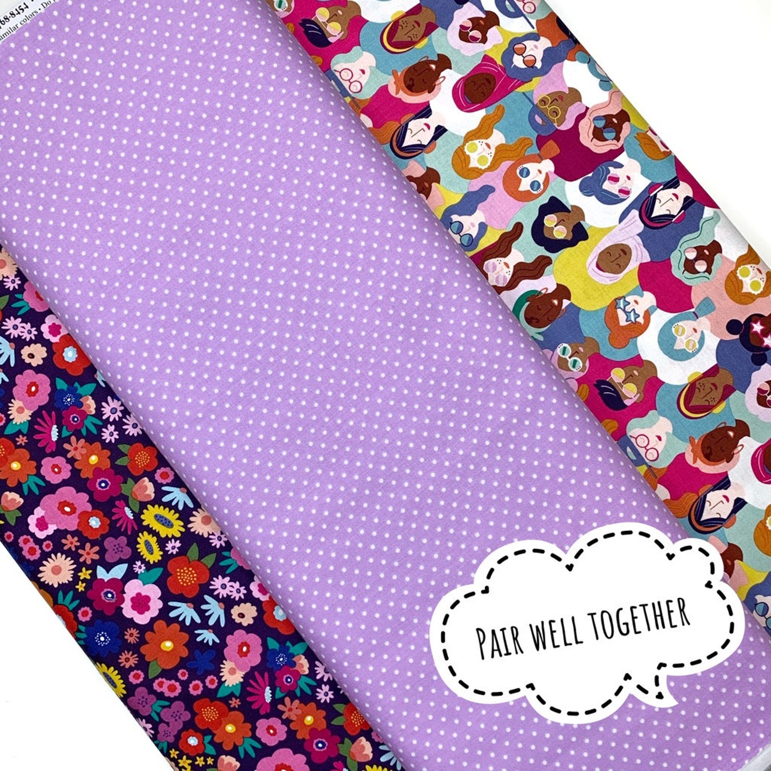 Grl Pwr / 100% Cotton Fabric / Amber Kemp-gerstel of Damask - Etsy