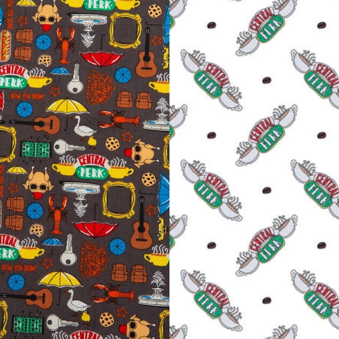 Friends Fabric / 100% Cotton Fabric / Yardage and Remnants - Etsy