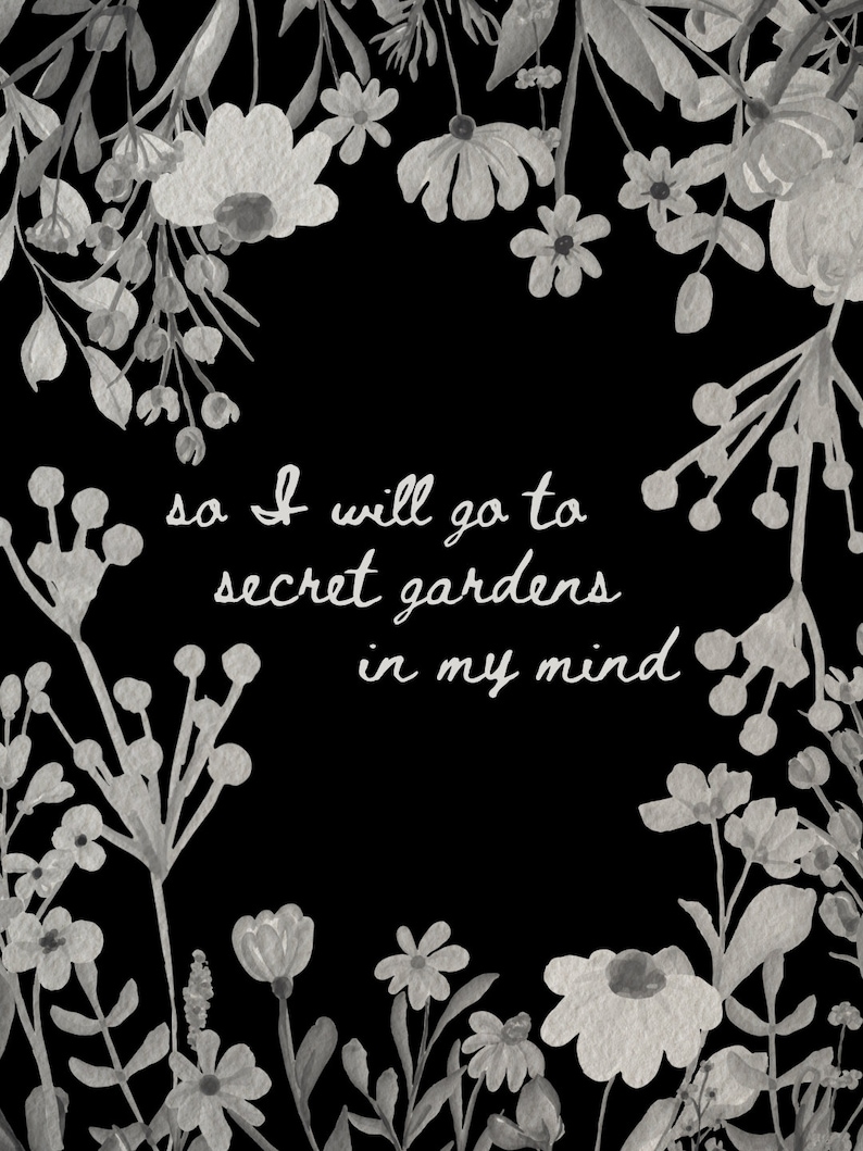Kindle Lock Screen Secret Gardens in My Mind FULL SCREEN No Borders ...