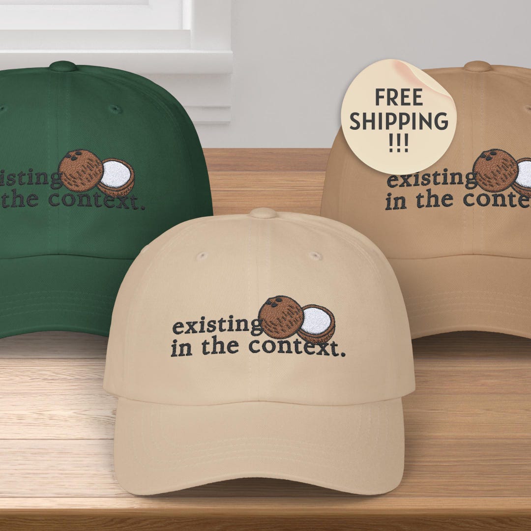 Kamala Harris Hat You Exist in the Context Funny Harris Hat Fell Out of ...
