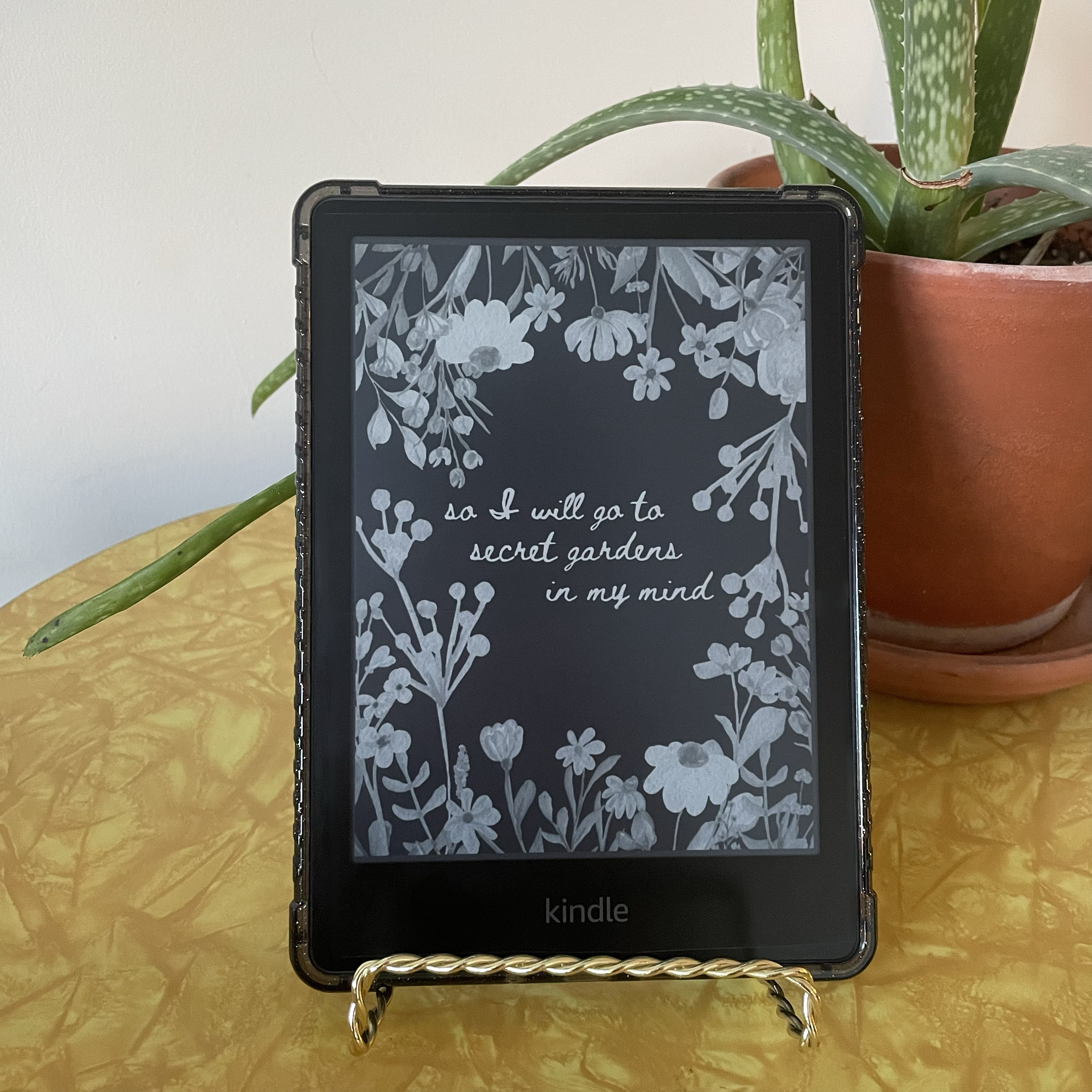 Kindle Lock Screen Secret Gardens in My Mind FULL SCREEN No Borders ...