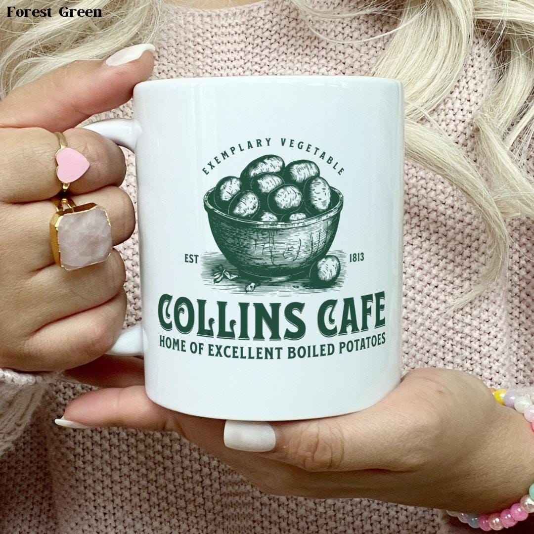 What Excellent Boiled Potatoes Mug | Funny Pride and Prejudice Coffee ...