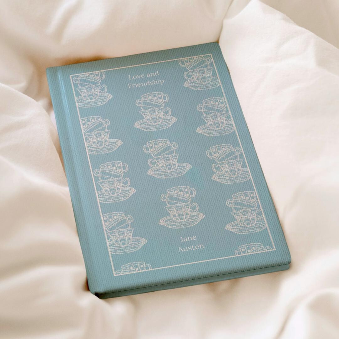 Jane Austen Journal, Love and Friendship Book Hardcover Notebook ...